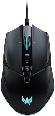 Acer Predator Cestus 335 Wired Gaming Maus, 19.000 DPI, 10 Tasten, RGB ...