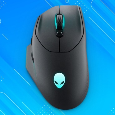 Alienware AW620M Dark Side of the Moon Wireless Gaming Maus, 26.000 DPI ...