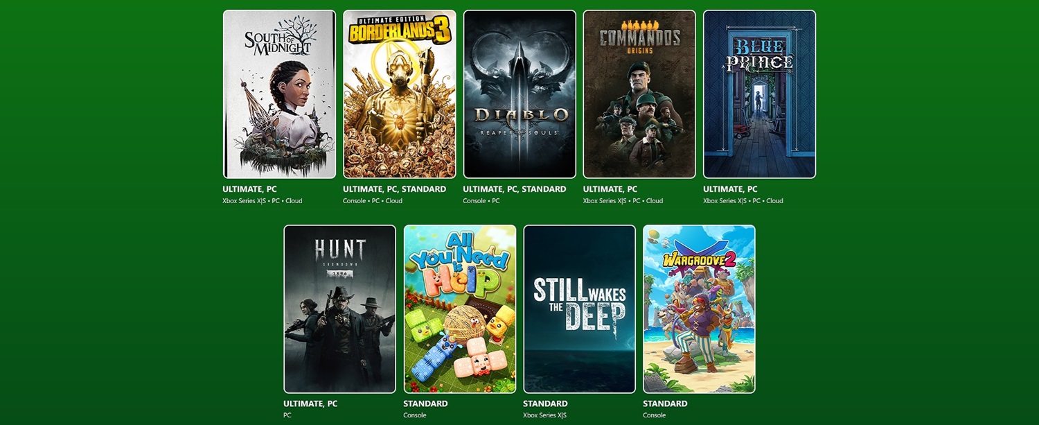Xbox Game Pass Neuzugänge April 2025, u.a. mit Hunt: Showdown 1896 ...