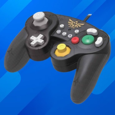 HORI Battle Pad (Zelda) Controller im GameCube Stil für Nintendo Switch ...