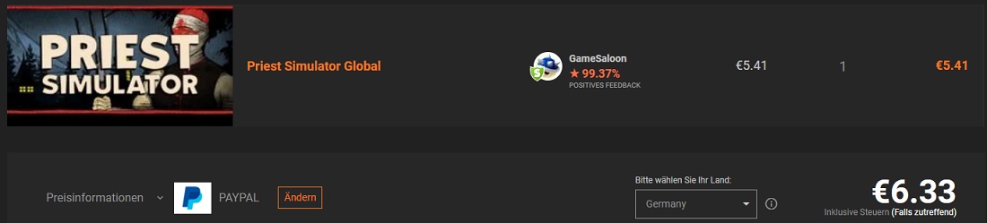 Priest Simulator (Steam) für 6,33 EUR #Marketplace | SpieleKauf