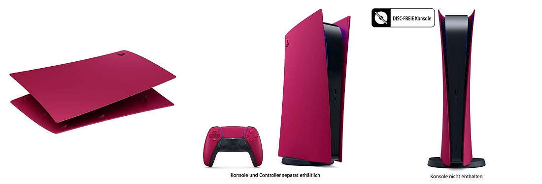 PlayStation 5 Digital Edition Konsolen-Cover – Cosmic Red für 33,48 EUR ...