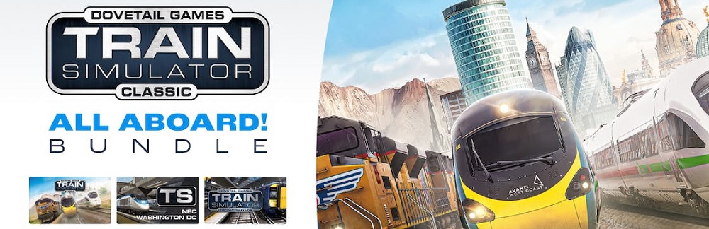 Train Simulator: All Aboard! Bundle (Steam) ab 1,01 EUR, u.a. mit Train Simulator Classic + 18 ...