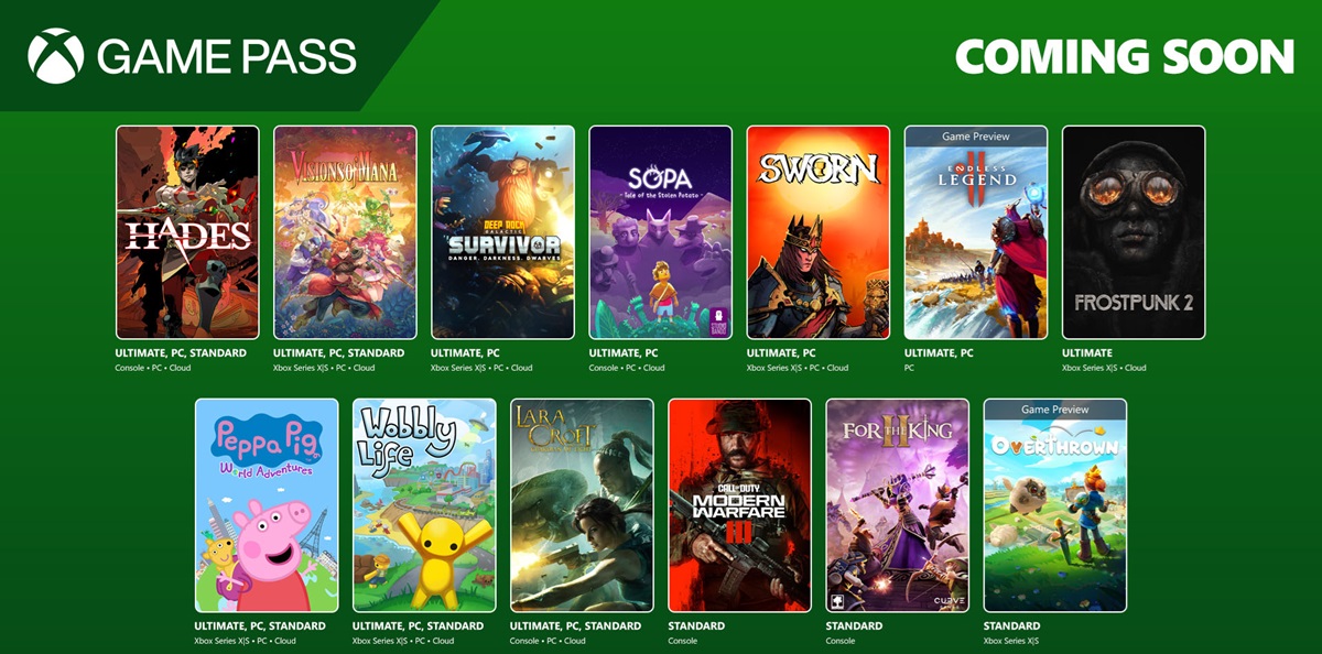 Xbox Game Pass Neuzugänge September 2025 Teil 2, u.a. mit Frostpunk 2 ...
